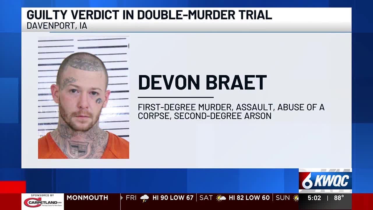 Braet found guilty of murder, arson, abusing corpse - YouTube