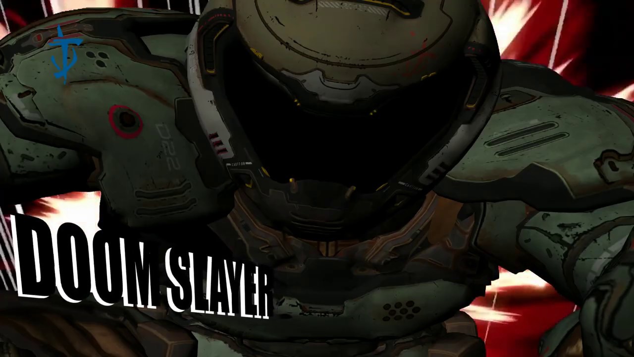 Super Smash Bros. Ultimate - DOOM SLAYER Victory Pose - YouTube