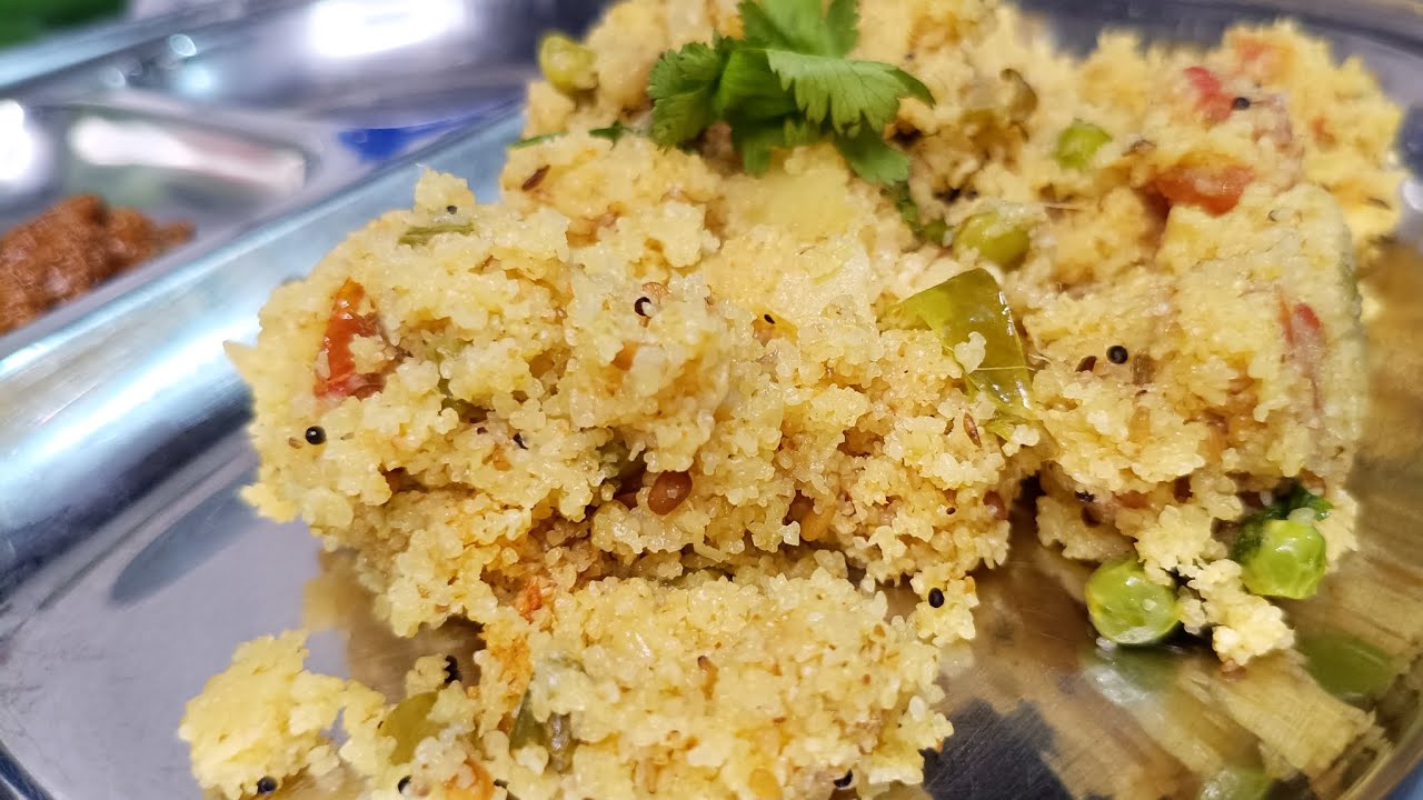 Upma recipe । Vegetable Upma । How to make Rava Upma । Upma recipe in ...