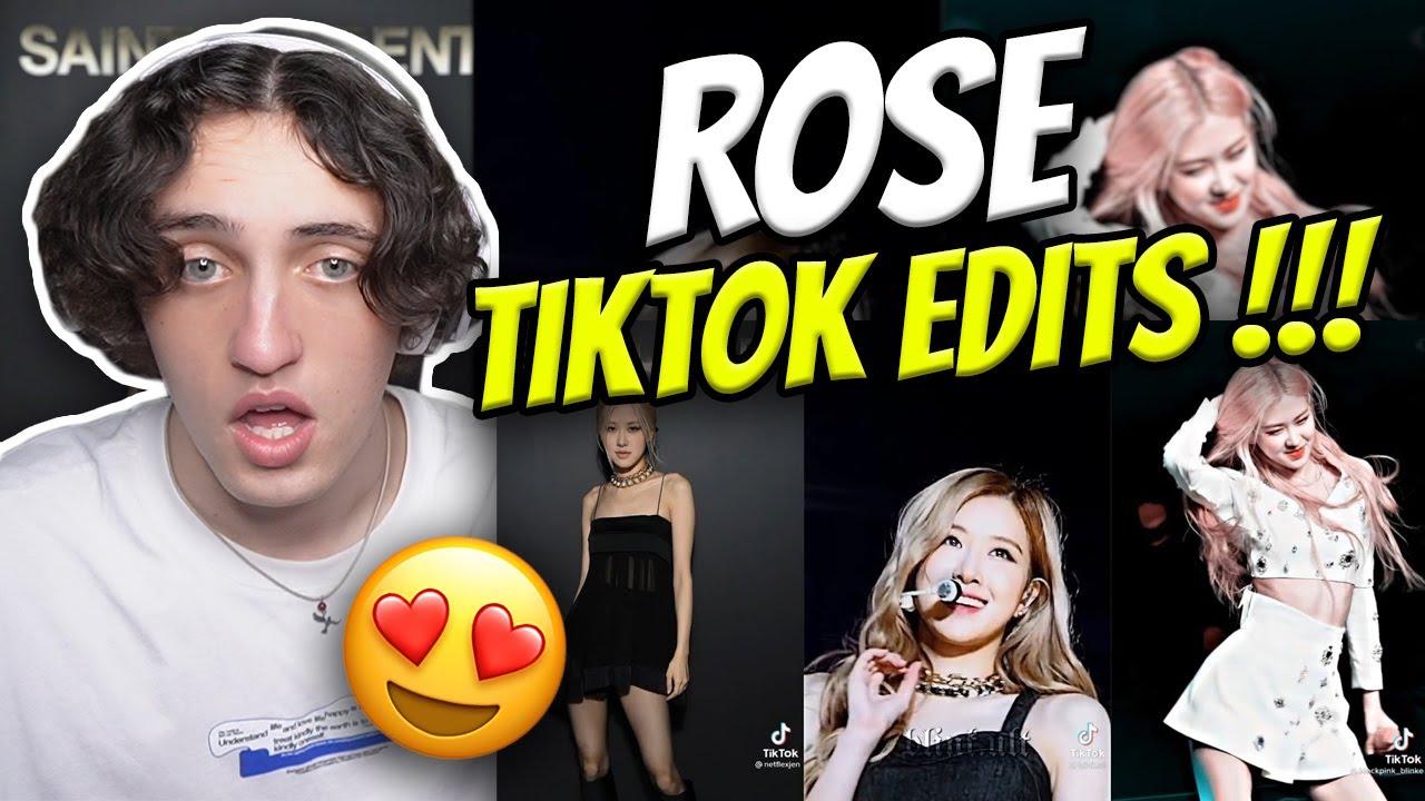 South African Reacts To Rosé TikTok Compilations | BLACKPINK TikTok ...