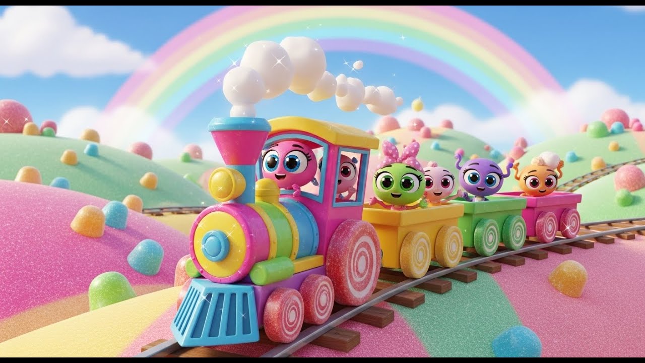 ABC Candy Land Express 🍭 | Learn ABC for Kids | Educational Song - YouTube