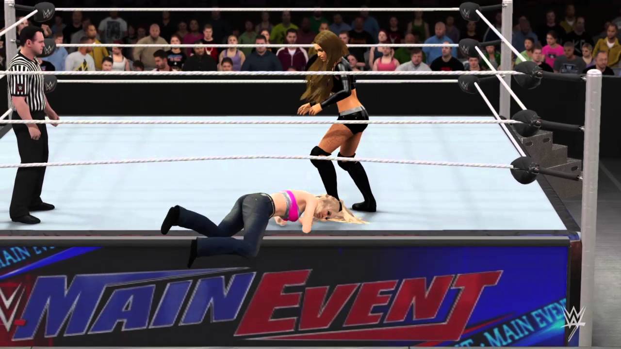 WWE 2K16 MainEvent Jillian vs Maria - YouTube