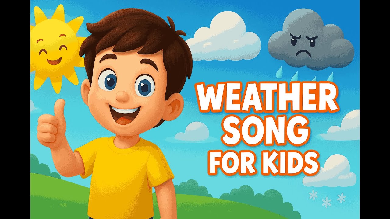 Weather Song for Kids! ☀️🌧️ Learn About Weather Types | Fun Learning ...