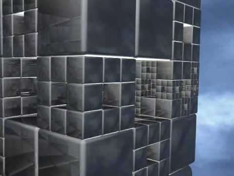 3D Fractal Zoom Menger Sponge Cube High Quality - YouTube