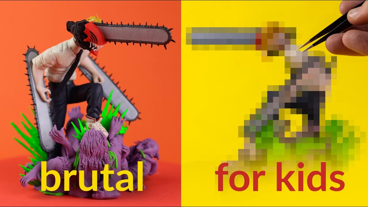 I made two versions of Chainsaw-Man! - YouTube