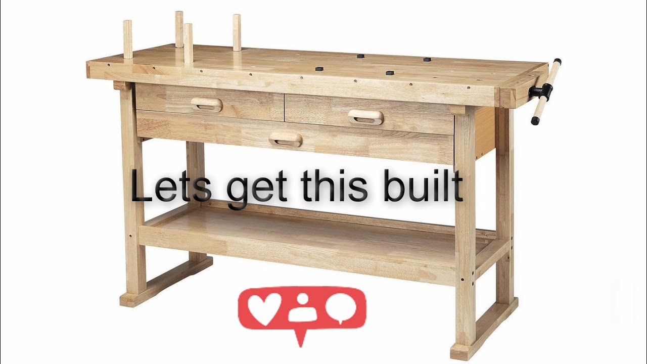 harbor freight yukon woodworking bench assembly #harborfreight #yukon # ...