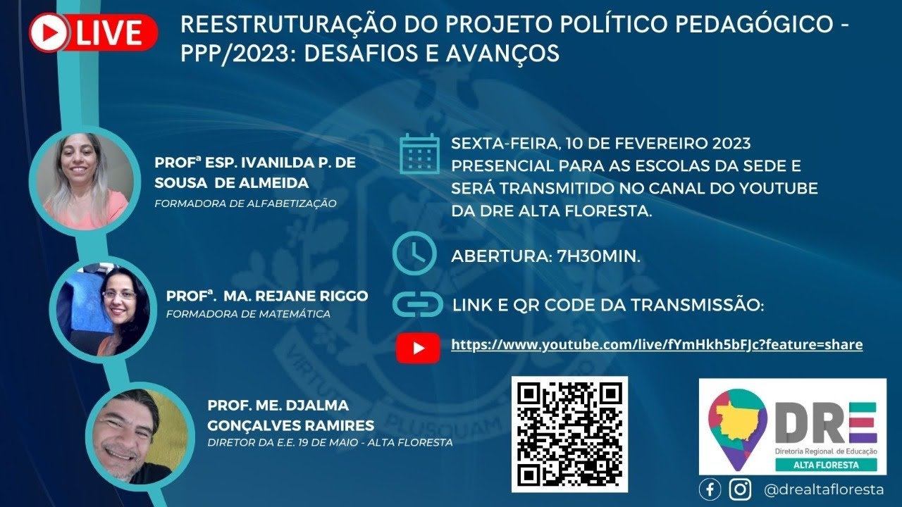 REESTRUTURAÇÃO DO PPP/2023: DESAFIOS E AVANÇOS - YouTube