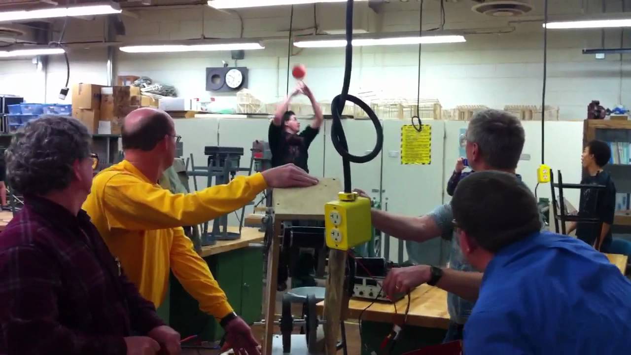 Basketball Launcher - YouTube