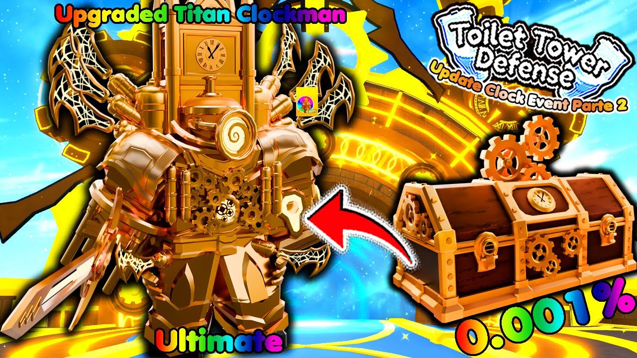 ABRI 50 BAÚS DO EVENTO CLOCK! PEGUEI O UPGRADED TITAN CLOCK MAN ...