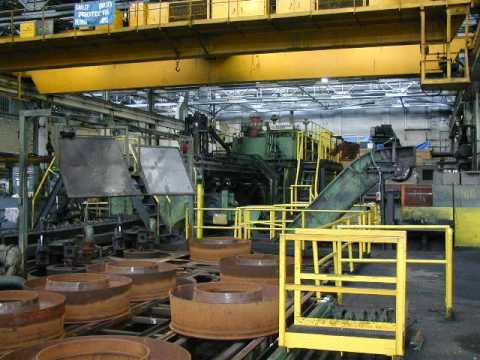 4500 METRIC TON SCHLOEMAN INDIRECT EXTRUSION PRESS (10785) - YouTube