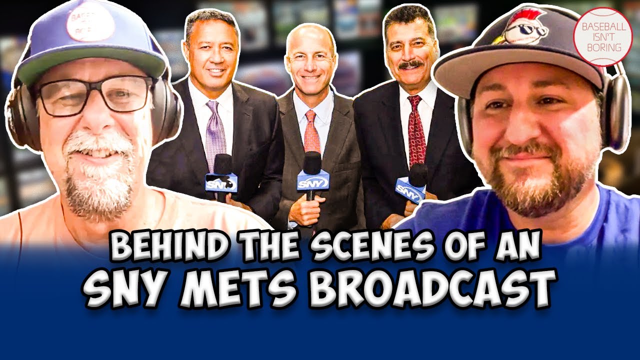 Behind the Scenes of an SNY Mets Broadcast with John DeMarsico ...