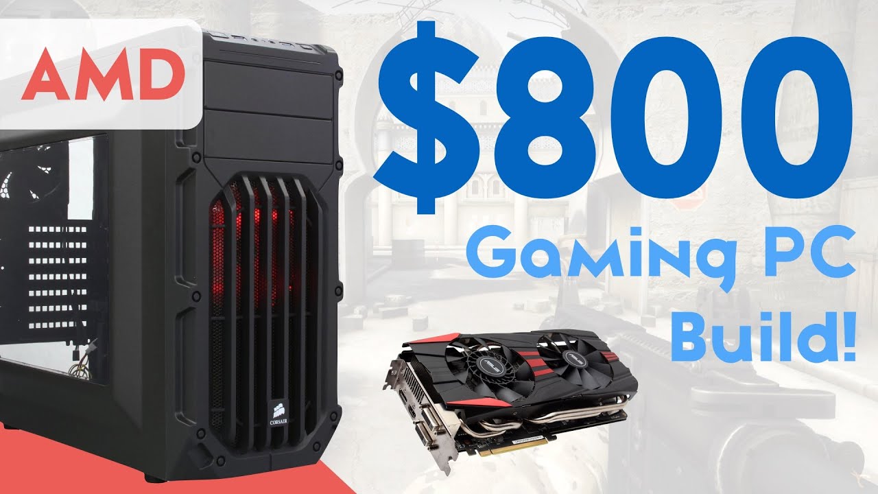 THE BEST $800 GAMING PC BUILD MAY/JUNE 2015 (AMD - R9 290X) Max Out ...