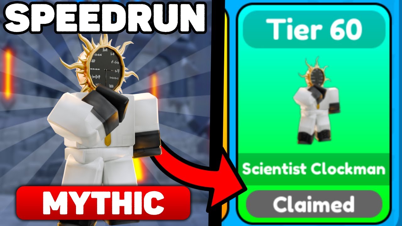 NEW Tier 60 SCIENTIST CLOCKMAN Is Easy To Get.. (Toilet Tower Defense ...