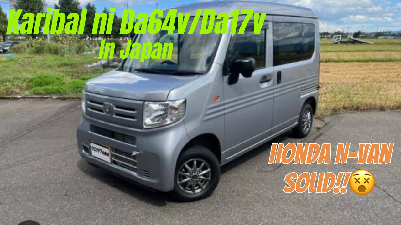 HONDA N-VAN PANGTAPAT SA SUZUKI DA64 at 17 Dito sa Japan - YouTube