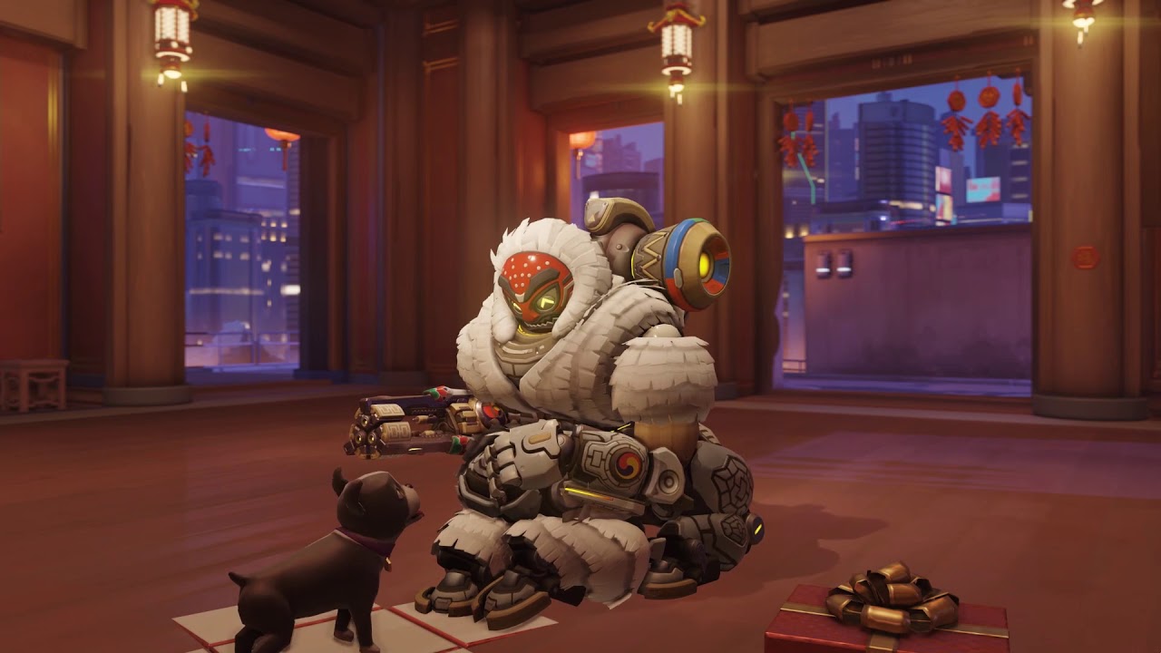 SANYE ORISA Skin Spotlight (Highlights, Emotes, Gameplay) Overwatch ...