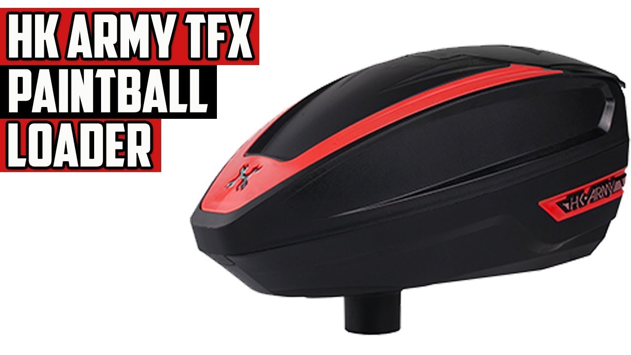 HK ARMY TFX Paintball Loader - 4K - YouTube