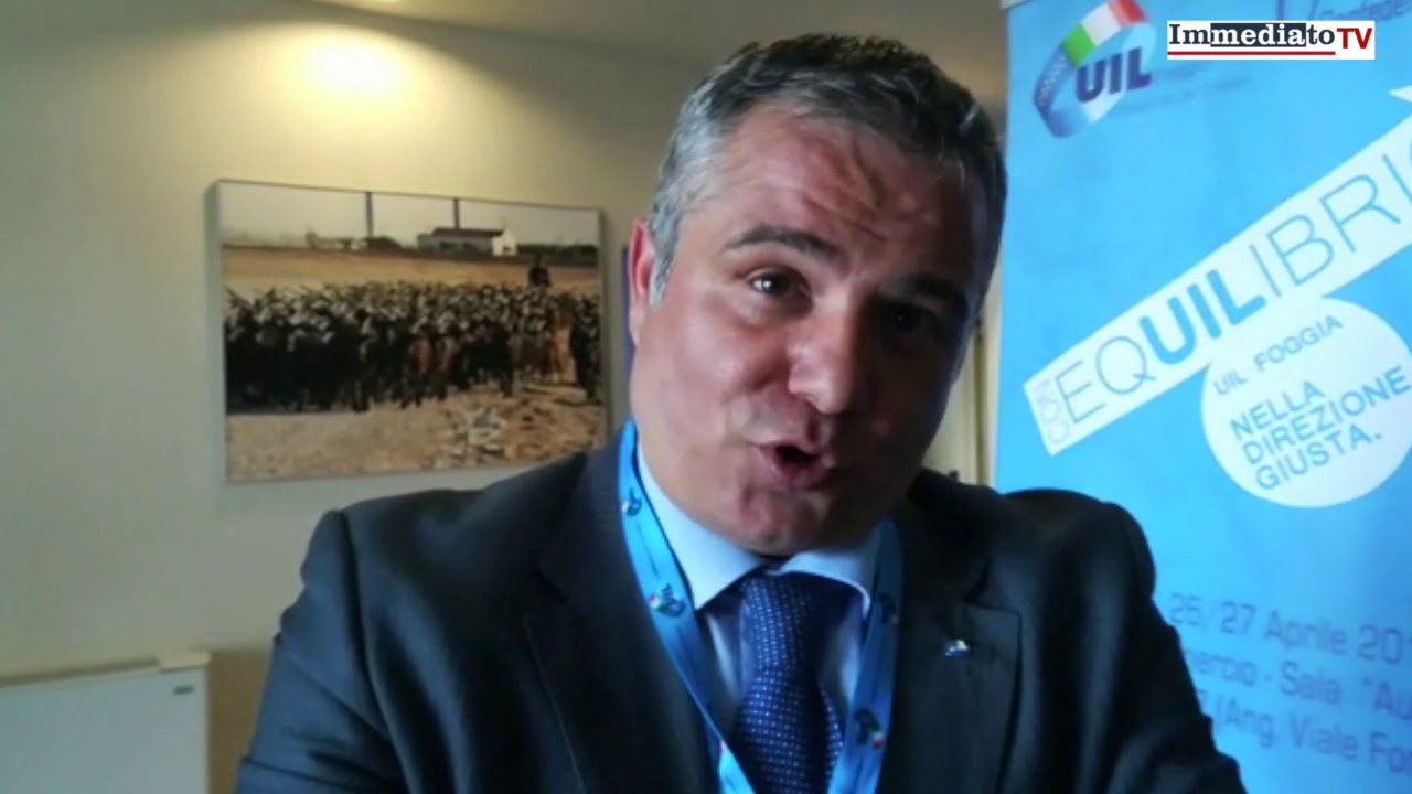 DISOCCUPAZIONE A FOGGIA, L'ANALISI DI GIANNI RICCI (UIL) - YouTube