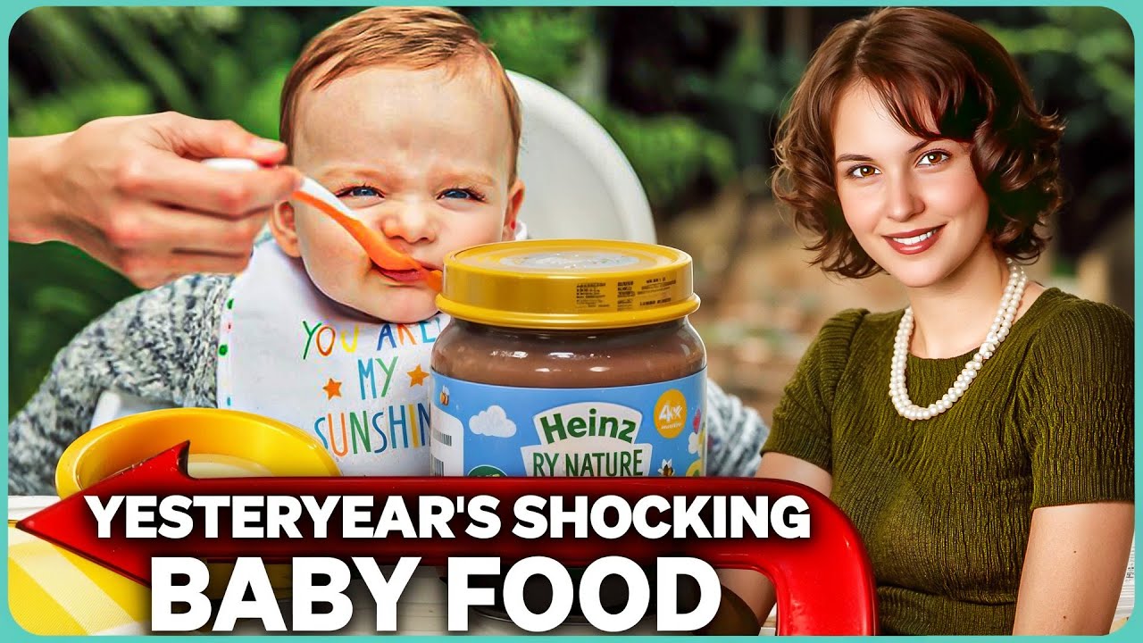 Top 5 CRAZIEST Baby Food from the Past - YouTube