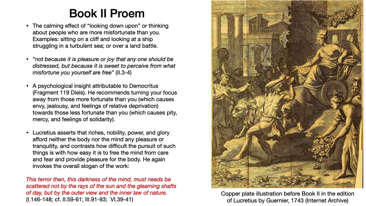 Lucretius De Rerum Natura 2 - YouTube