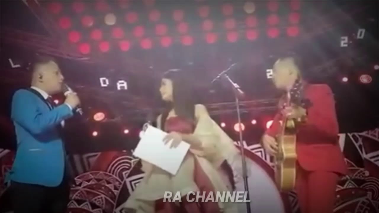 MOMENT !! KEROMANTISAN IRWAN DAN NIA DI ATAS PANGGUNG LIDA 2020 - YouTube