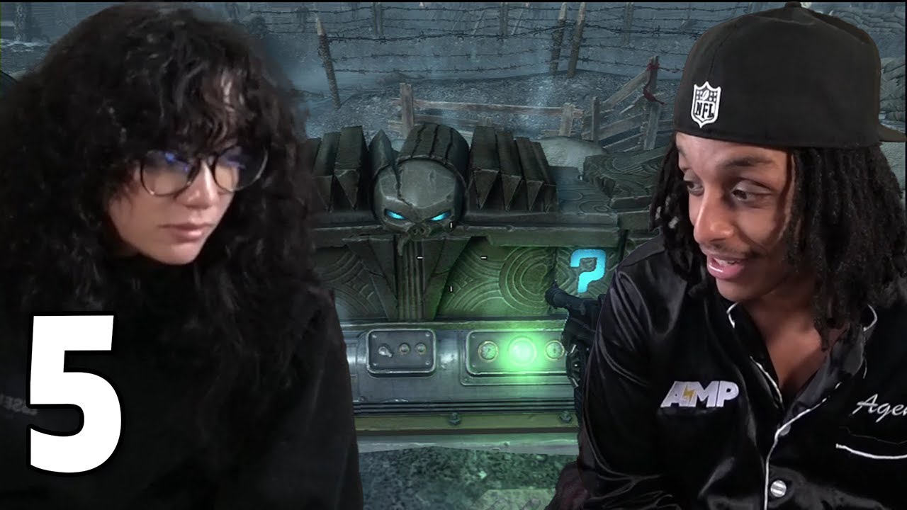 Cinna & Agent play Cod Zombies (Day 5) - YouTube