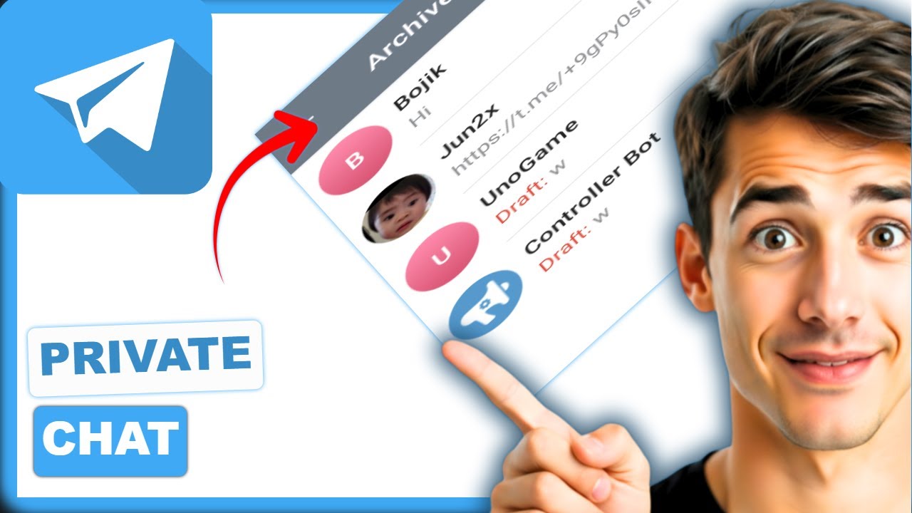 How to enable private chats in Telegram (Easiest Way)(2026 Guide) - YouTube