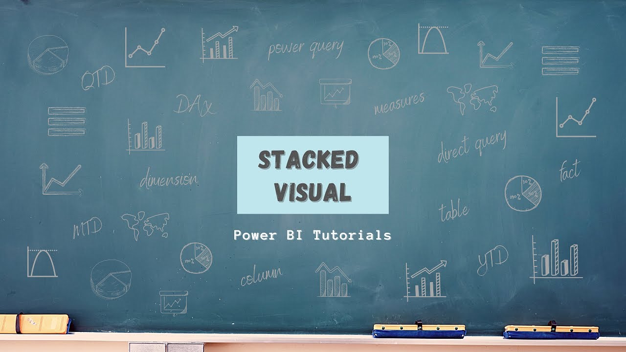 Power BI Tutorial Series for Beginners Part 25: Stacked Visual & 100% ...