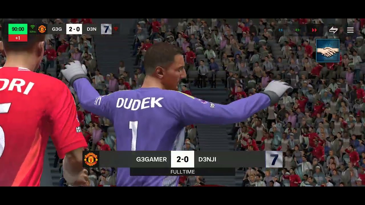 Manchester United vs Manchester United Online Friendly EA Sports FC ...