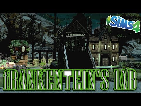 The Sims 4 Frankenstein's Lab Speed Build Collab With Simarchy - YouTube