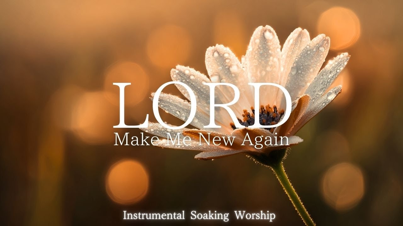 Lord, Make Me New Again｜Soaking Worship Instrumental -Prayer Music For ...