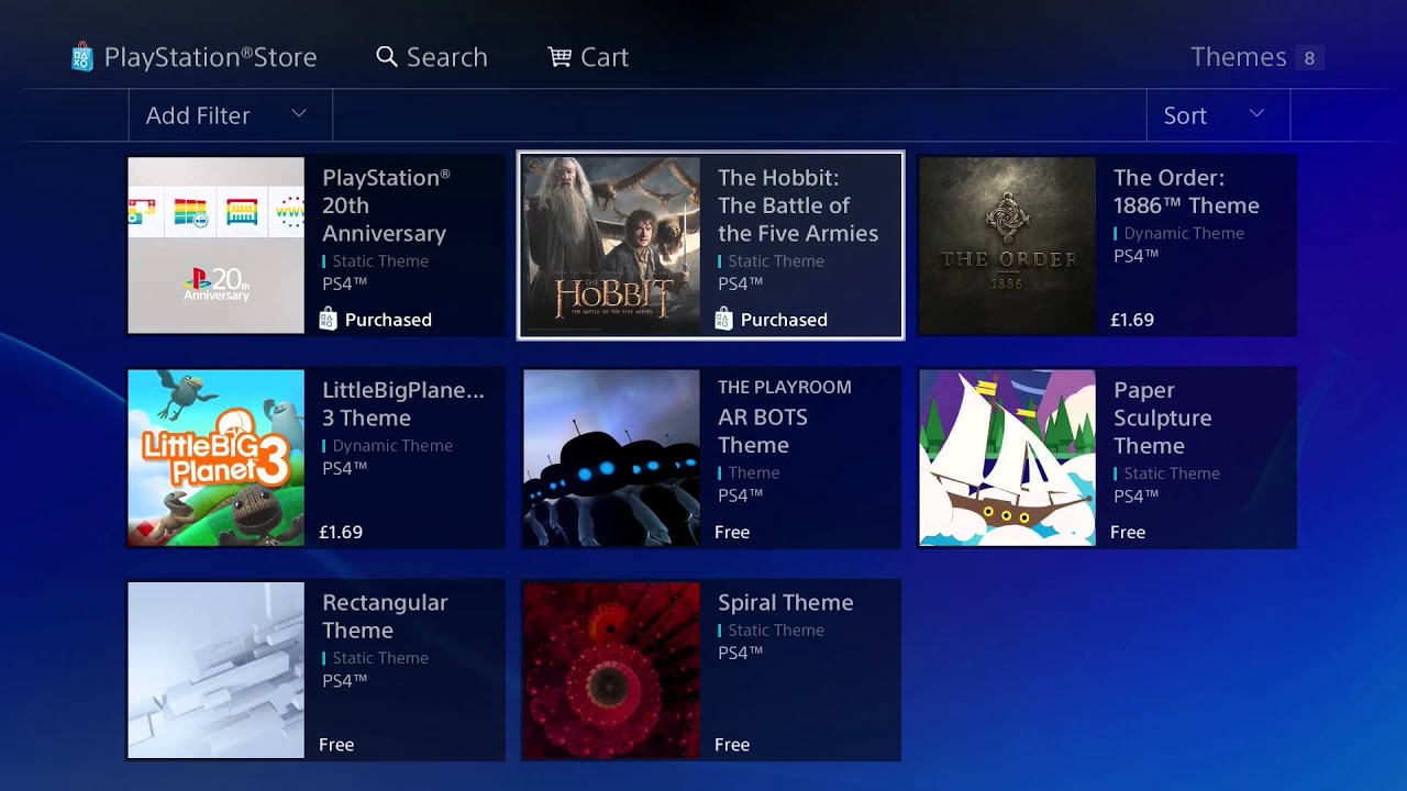 How to....PS4 Custom Themes - YouTube