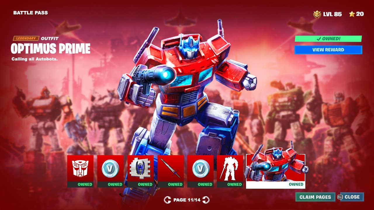 Fortnite Chapter 4 Season 3 Battle Pass All Rewards Youtube
