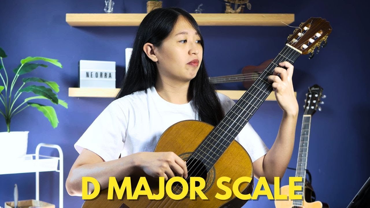 Latihan dengan tangga nada D Mayor - YouTube