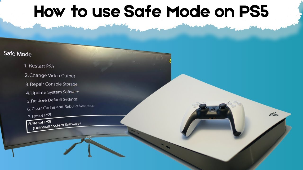 How to use Safe Mode on PS5 consoles and PS4 consoles? - YouTube