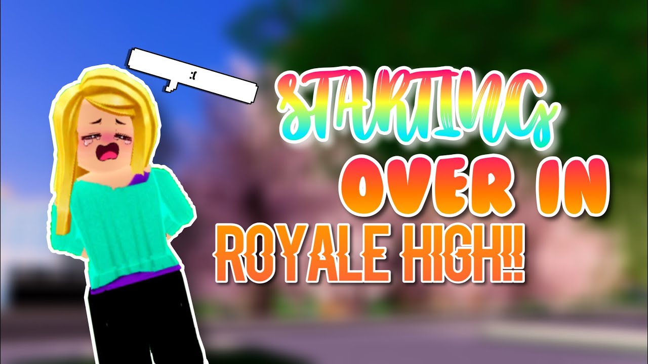 Starting over in royale high!! ll ib: @callmehhaley (first video with ...