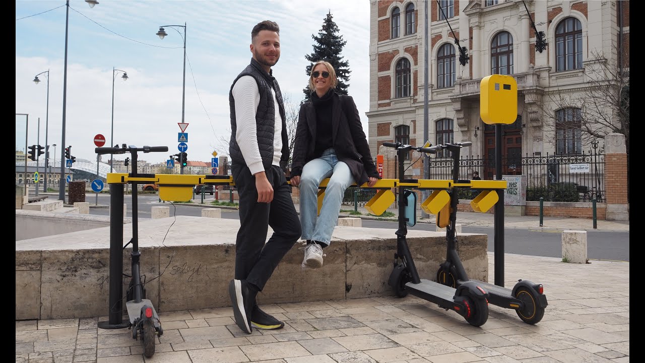 Introducing the BLOCK S1 private scooter docking station - YouTube