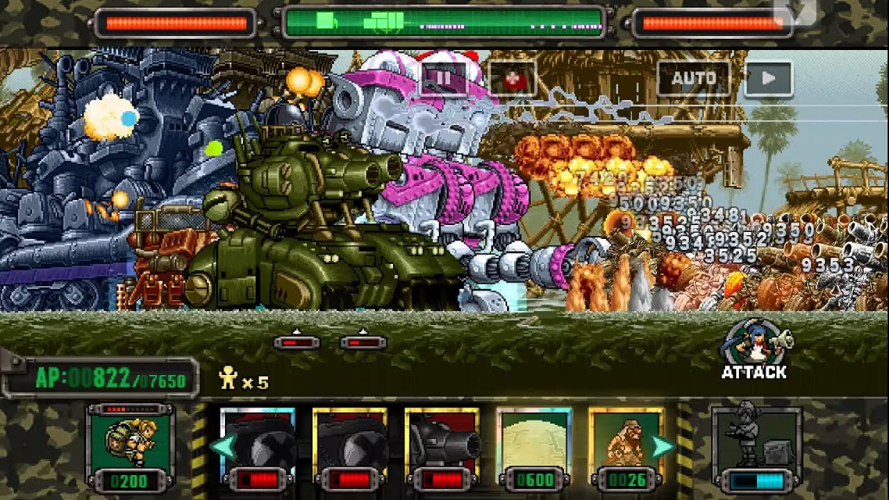 [HD]Metal slug ATTACK. EXTRA OPS! HUGE UNIT Deck!!! (2.8.0 ver) - YouTube