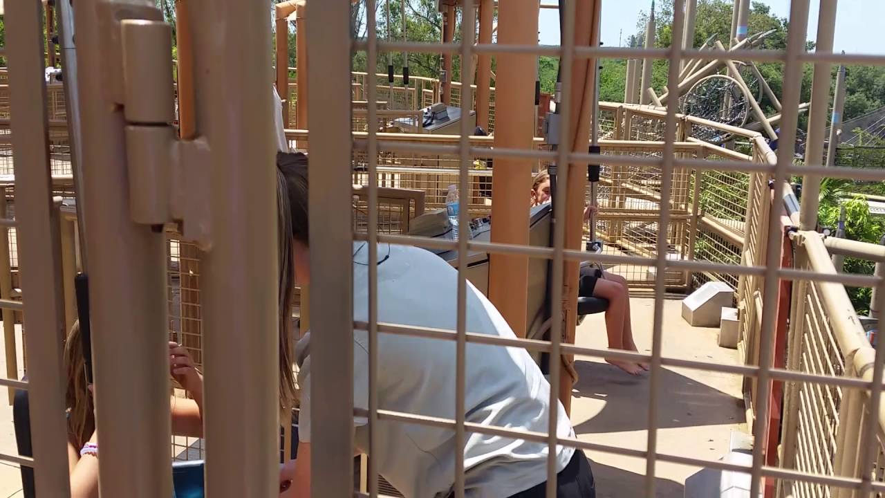 Busch Gardens Jungle Flyers ride - YouTube