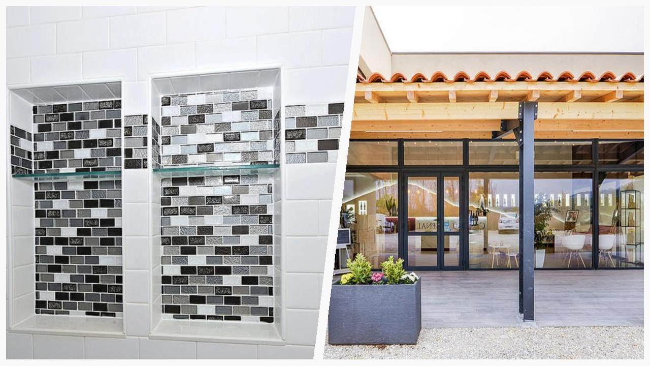 75 White Ceramic Tile Wine Cellar Design Ideas You'll Love ☆ - YouTube