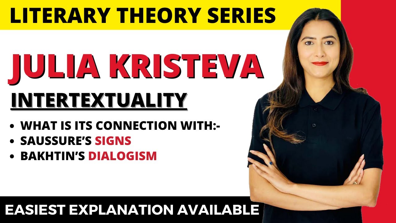 Intertextuality: Julia Kristeva - NTA UGC NET English Literature ...