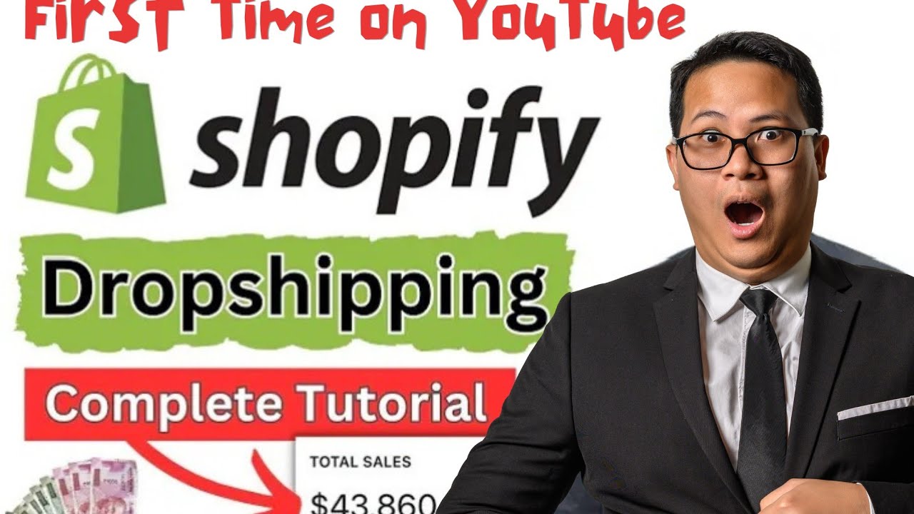 Shopify Dropshipping Complete Tutorial For Beginners 2024 - YouTube
