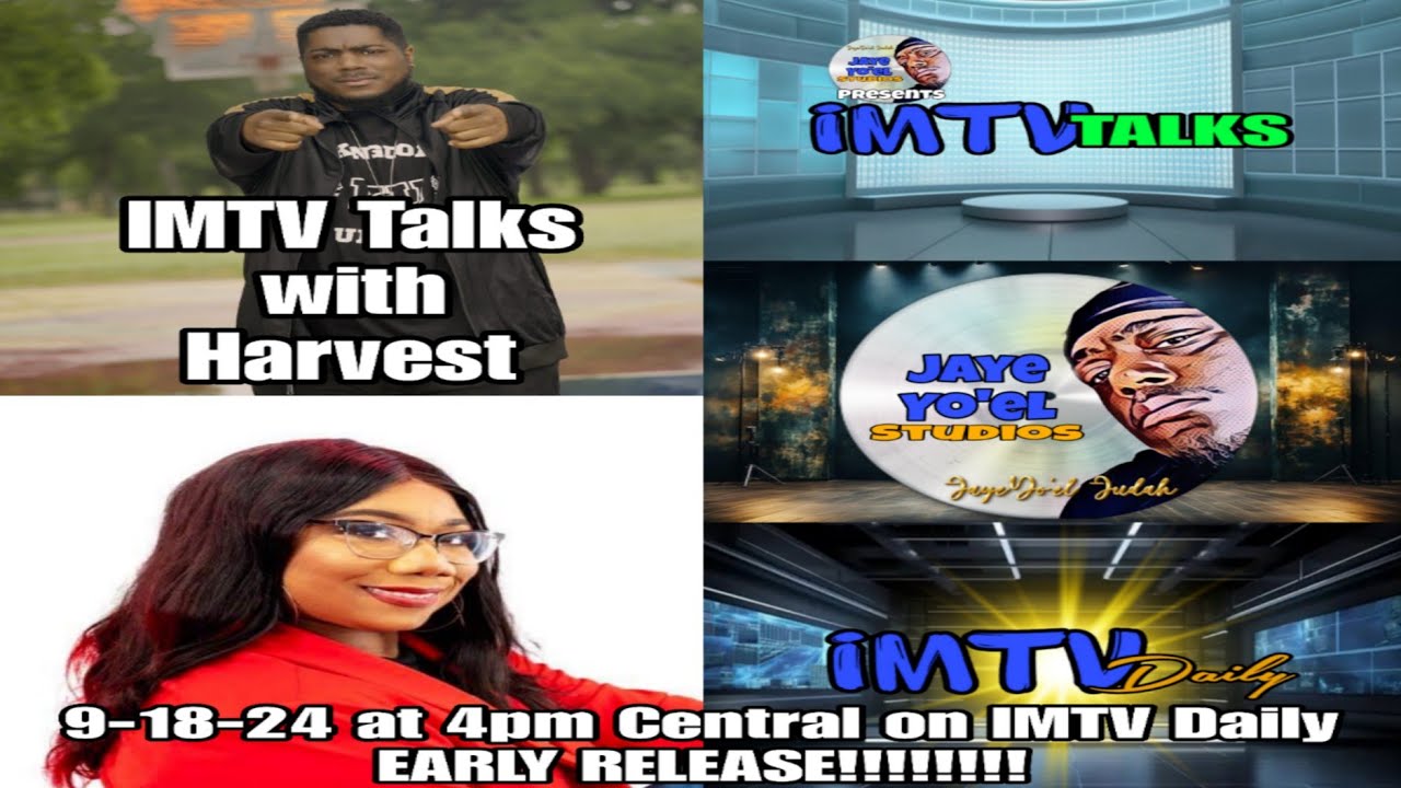 IMTV Talks with Harvest! Volume 2! CELEBRATION WEEK! - YouTube