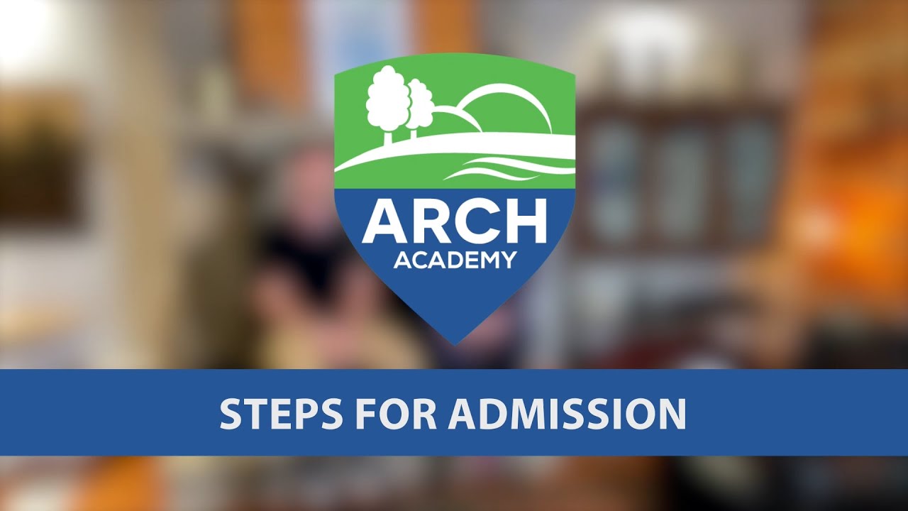 ARCH Steps for Admission - YouTube