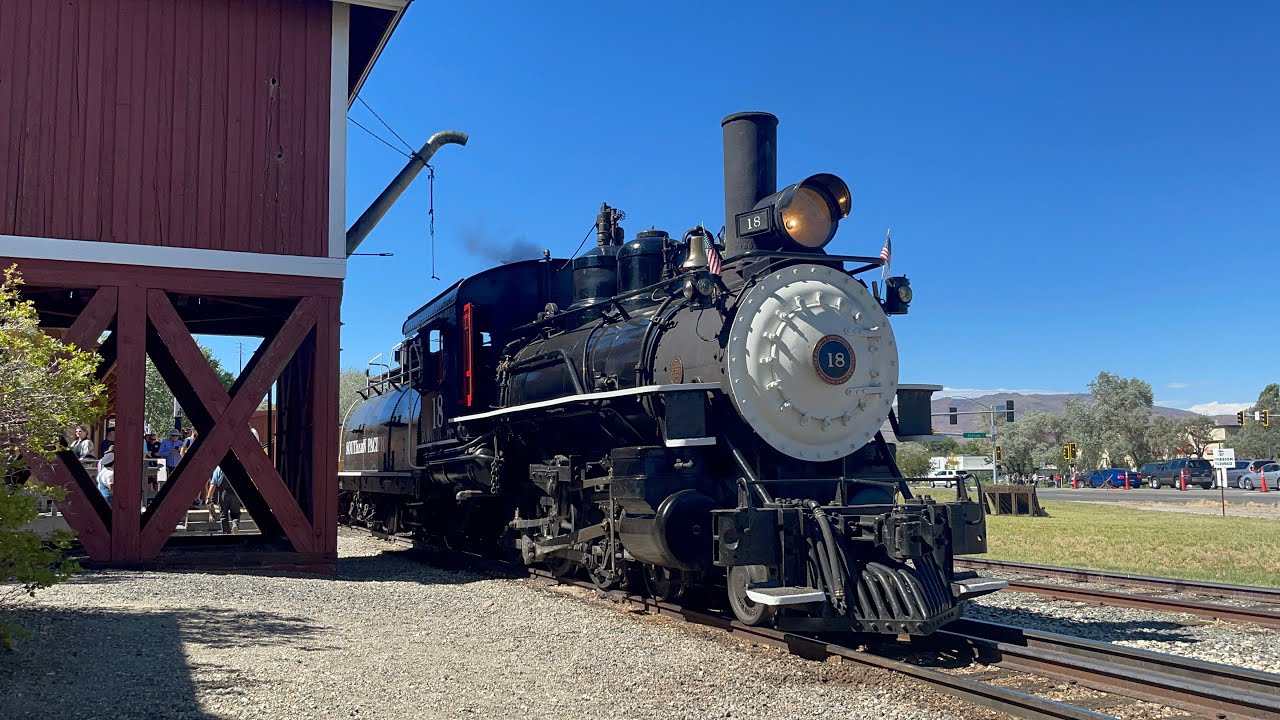 Southern Pacific 18 “Slim Princess” - Great Western Steam Up - July 2 ...