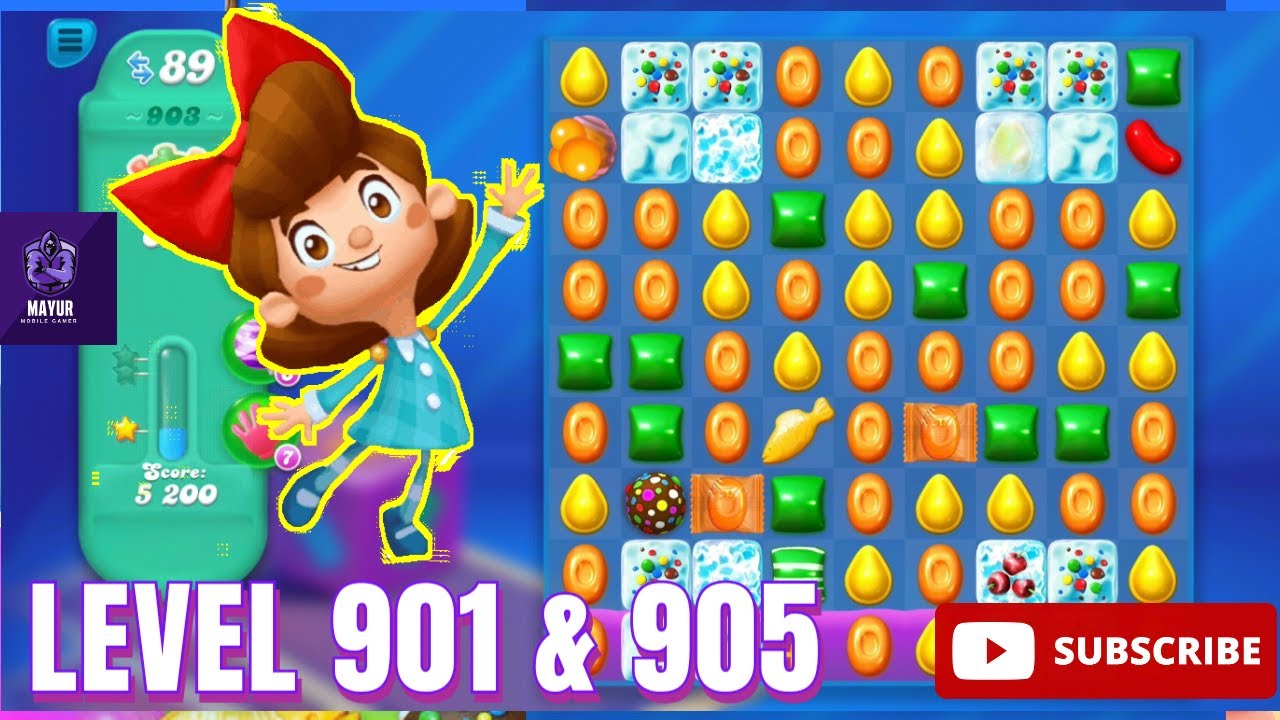Candy Crush Soda Saga Level 901 - 905 - YouTube