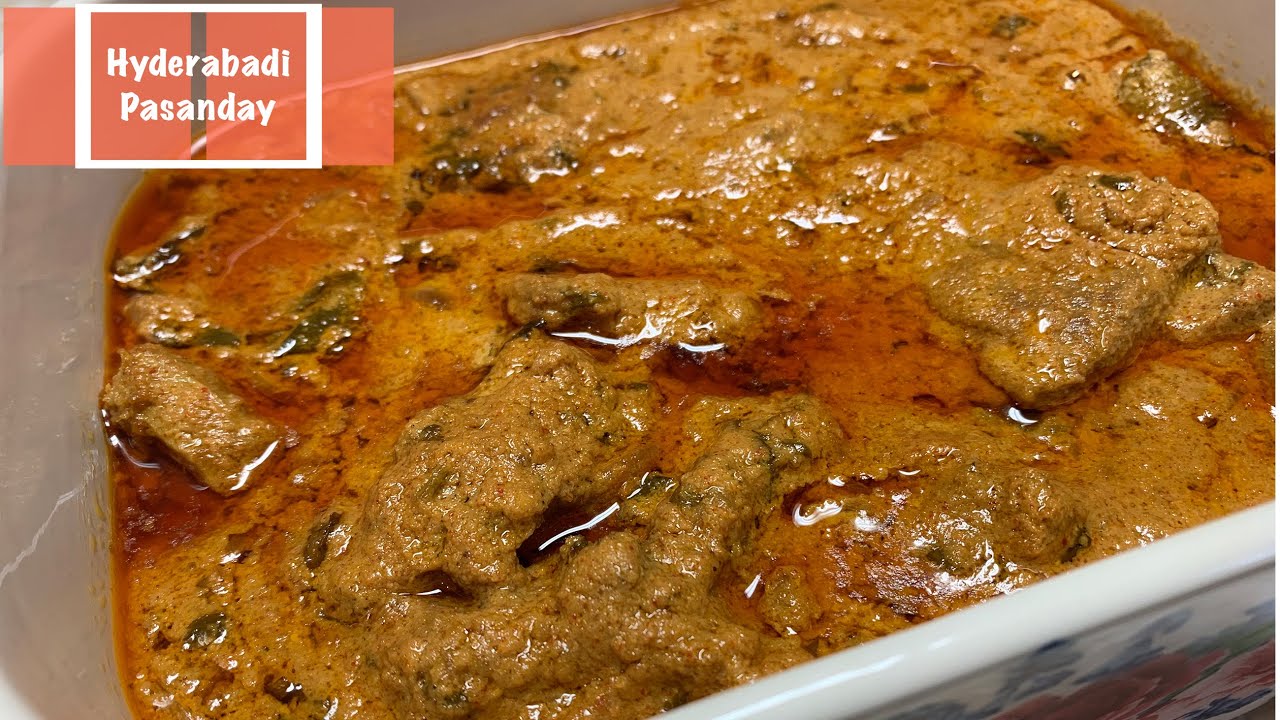 Hyderabadi Pasanday|Hyderabadi Pasindon ka Salan |Pasinde Recipe - YouTube