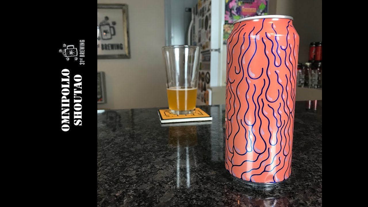 Omnipollo Shoutao (Peach Slush IPA) Beer Review - YouTube
