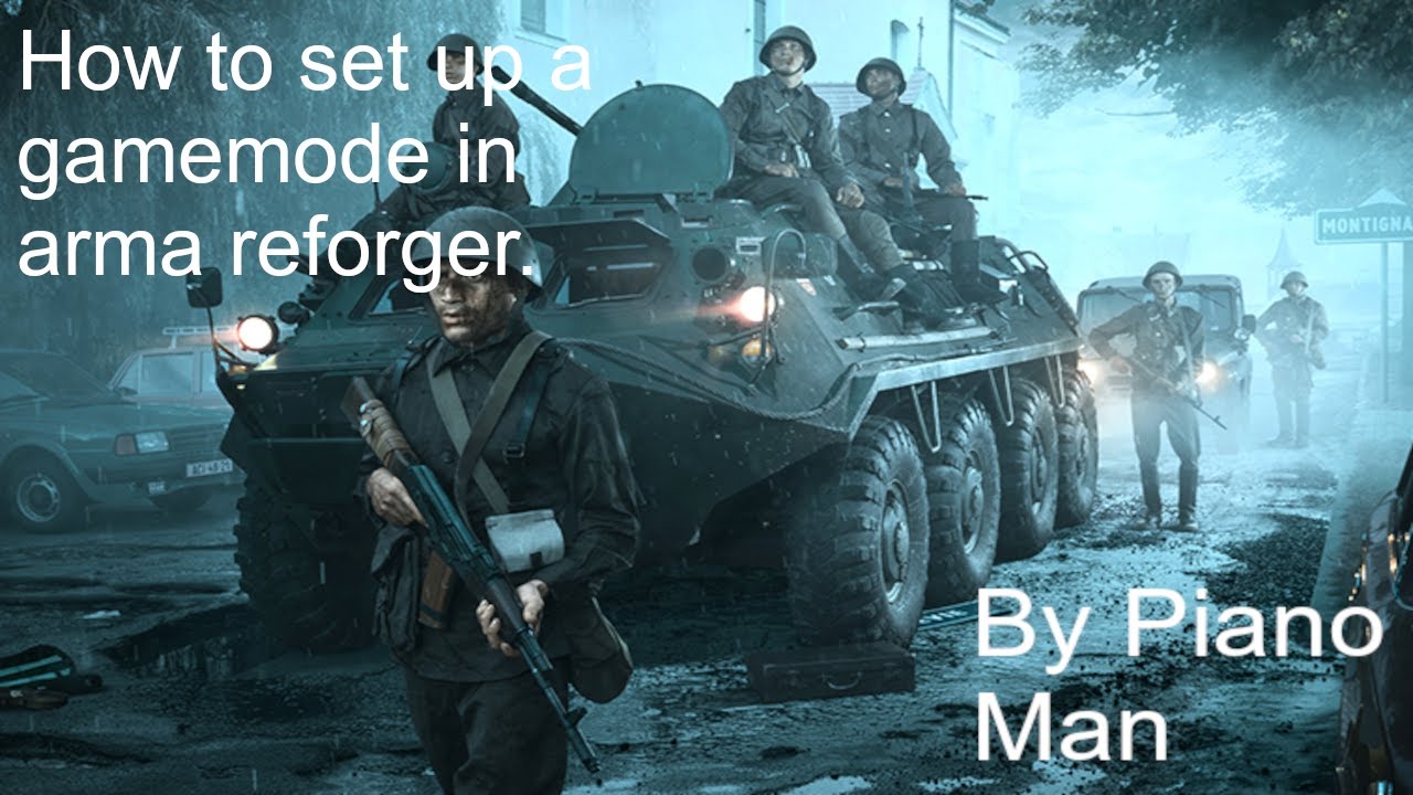 How to set up a game mode in Arma Reforger - YouTube