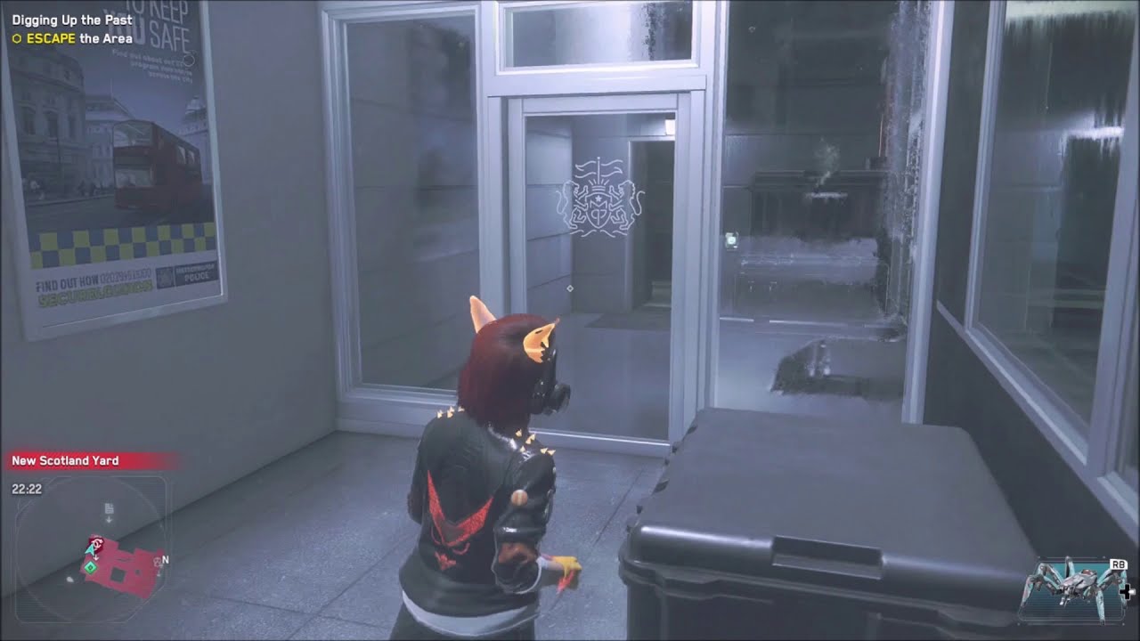 Watch Dogs Legion Get the Damaged Spider Bot Digging Up the Past - YouTube