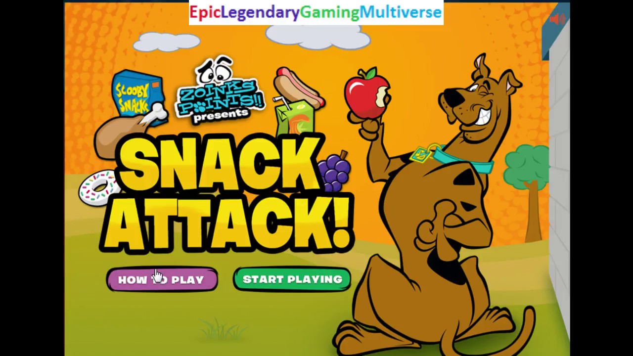 Scooby-Doo Snack Attack Gameplay - YouTube